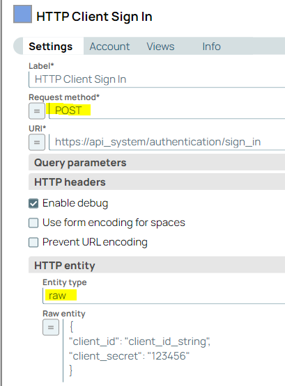 How do I extract data from an API, using a post request, with the HTTP Client snap? | SnapLogic ...